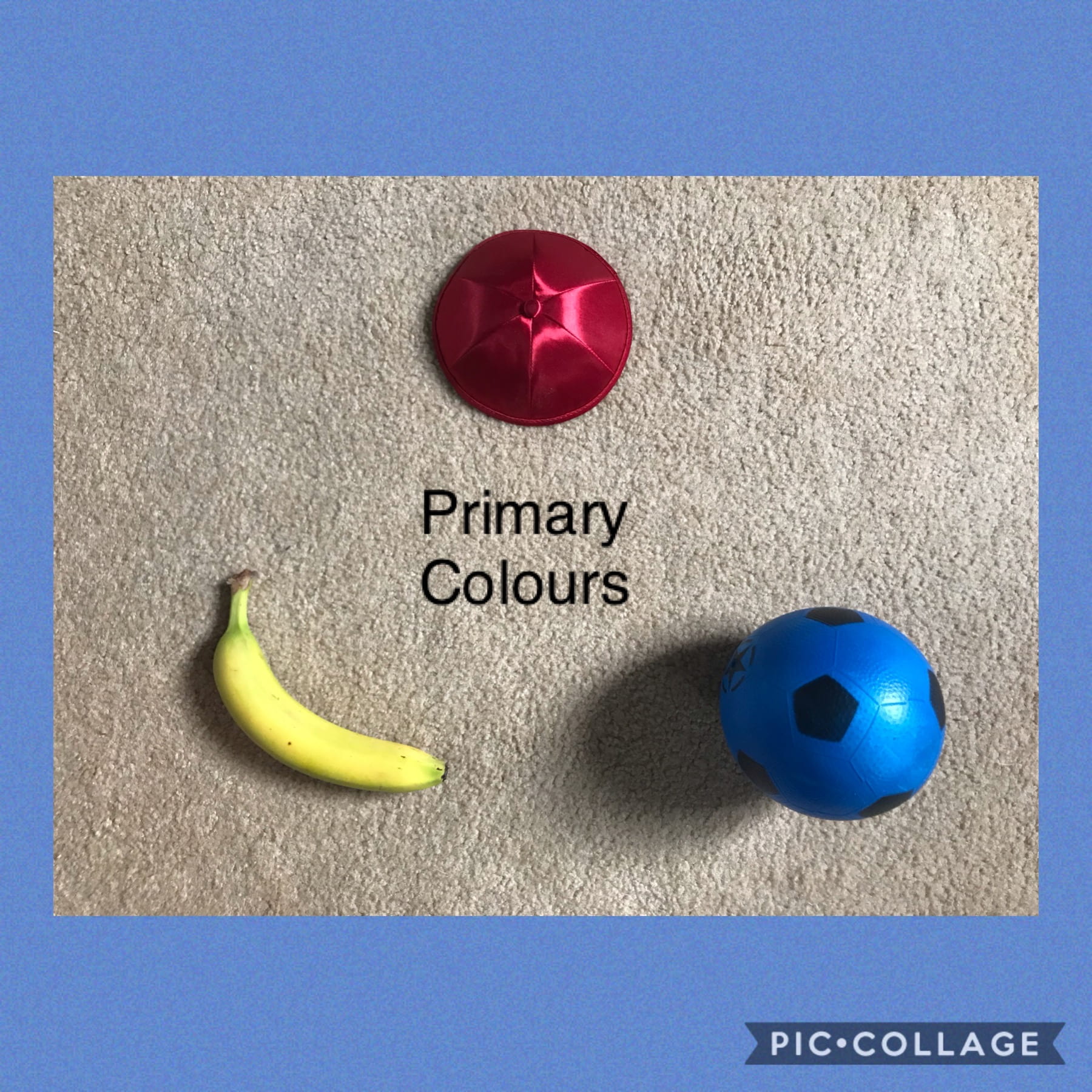 Found Objects Colour Wheel